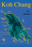 Koh Chang in Thailand – Lage und Karten | www.ko-chang.info